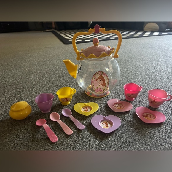 Toys | Belle Tea Pot Set | Poshmark